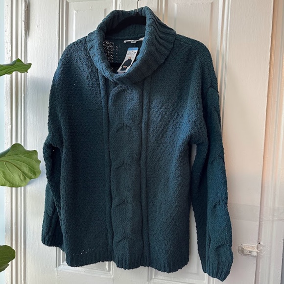 Seven7 | Sweaters | Nwt Deep Teal Chenille Sweater | Poshmark